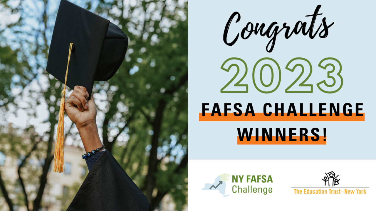 EdTrust-New York announces 12 high schools as winners of The New York ...